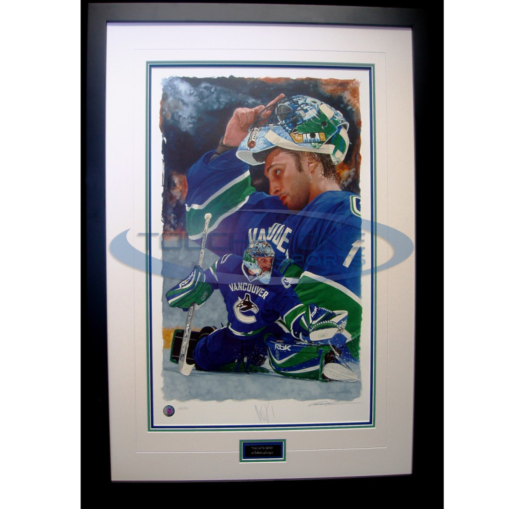 Roberto Luongo “The Gatekeeper” – Signed | Touchstone Sports | Sports ...